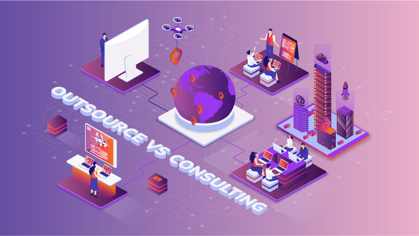 Outsourced IT Consulting vs Software Development | Dashdevs
