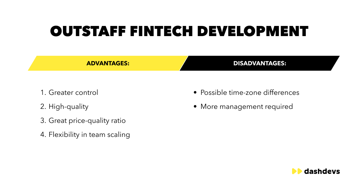 Fintech Development in 2024: In-house vs Outstaff | Dashdevs